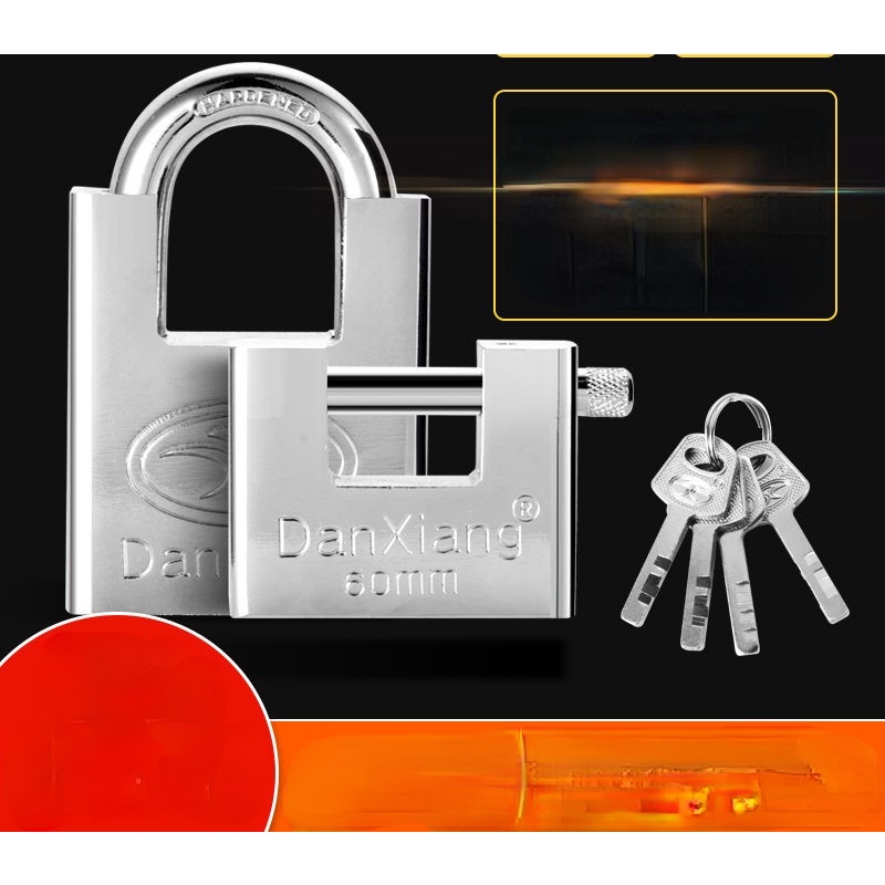Padlock Waterproof Anti-Theft Rain-Proof Anti-Skid Outdoor Lock ...