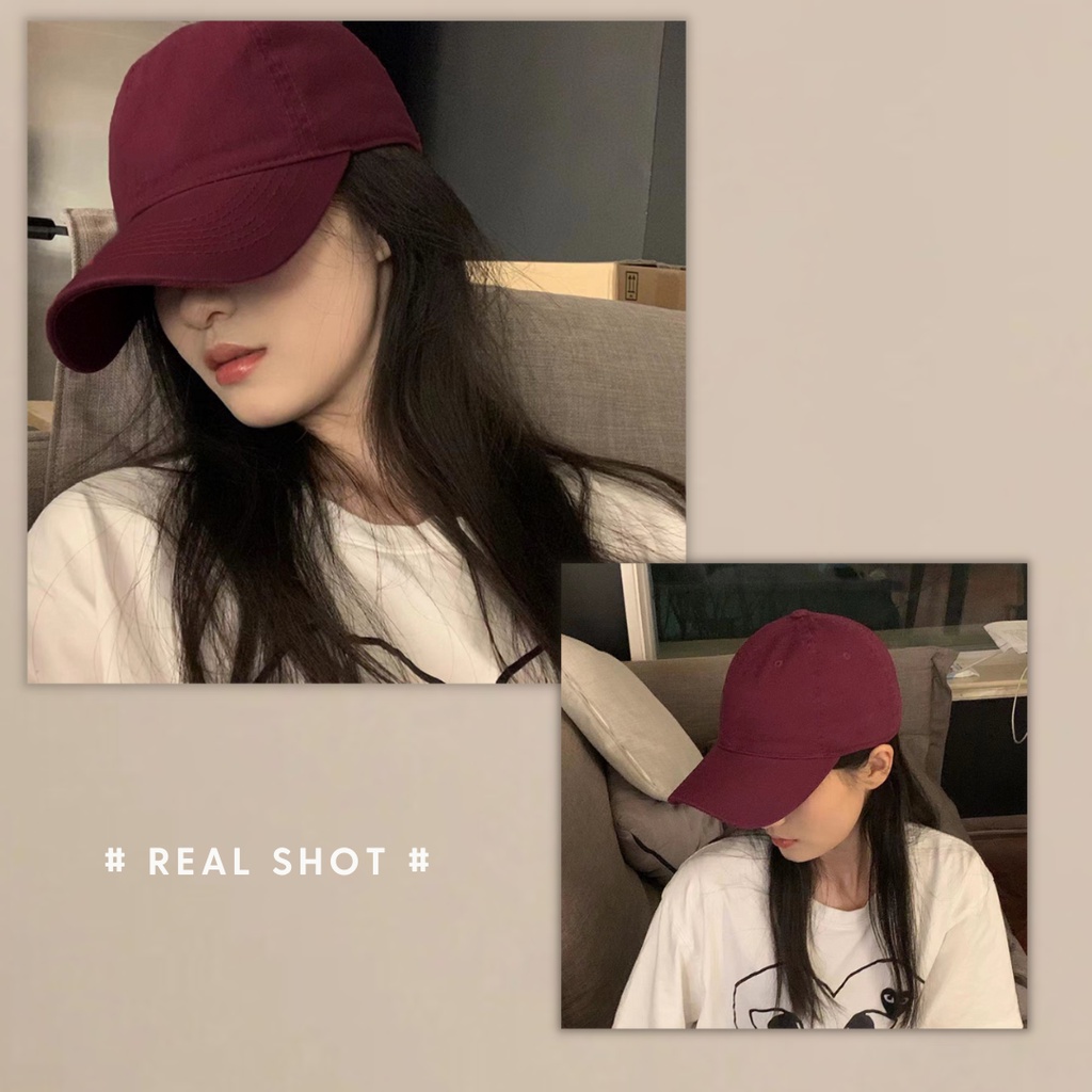 mixshop Unisex Korean Summer Retro Baseball Hat/Cap [SG READY STOCK ...