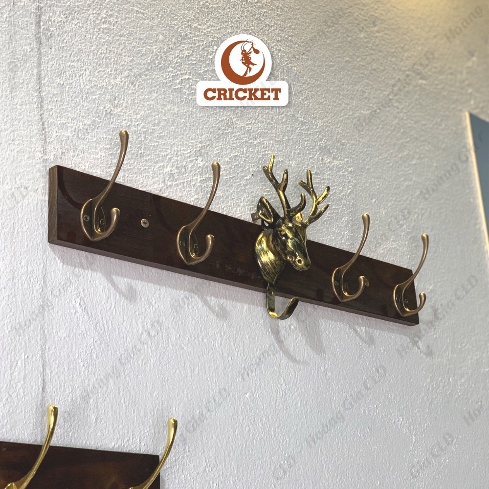 Classic Hook Bar with Fortune Deer Head and Black and Yellow Hook for ...