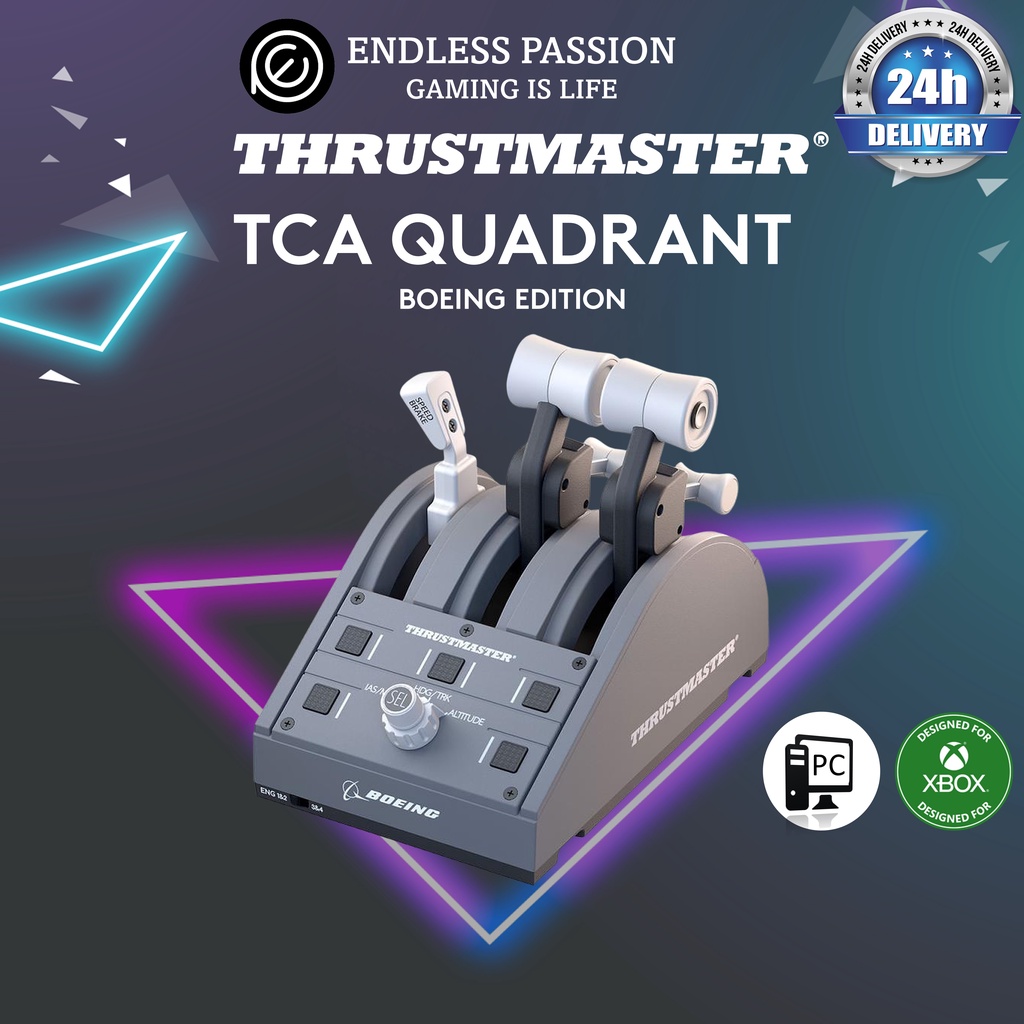Thrustmaster TCA Quadrant Boeing Edition (Xbox Series X, PC) - 4060219 ...