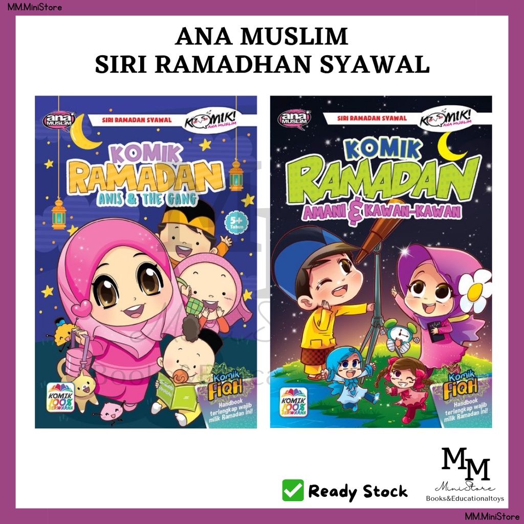 Ana Muslim - Ramadan Syawal Series | Ramadan Anis & The Gang Comic ...