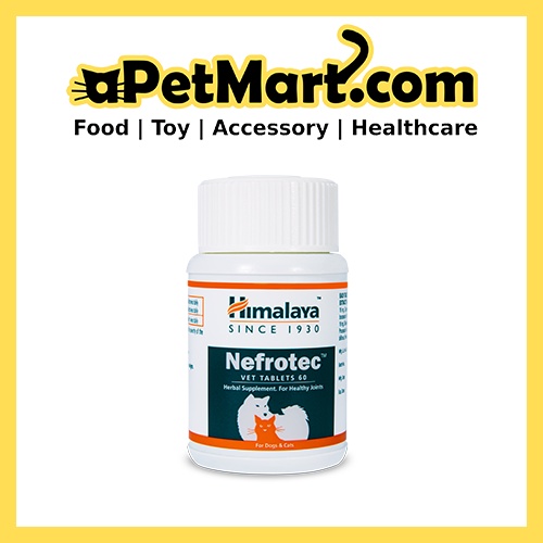 Himalaya Supplement Nefrotec Vet Tablets (Urinary, Kidney, & Joint) 60s ...