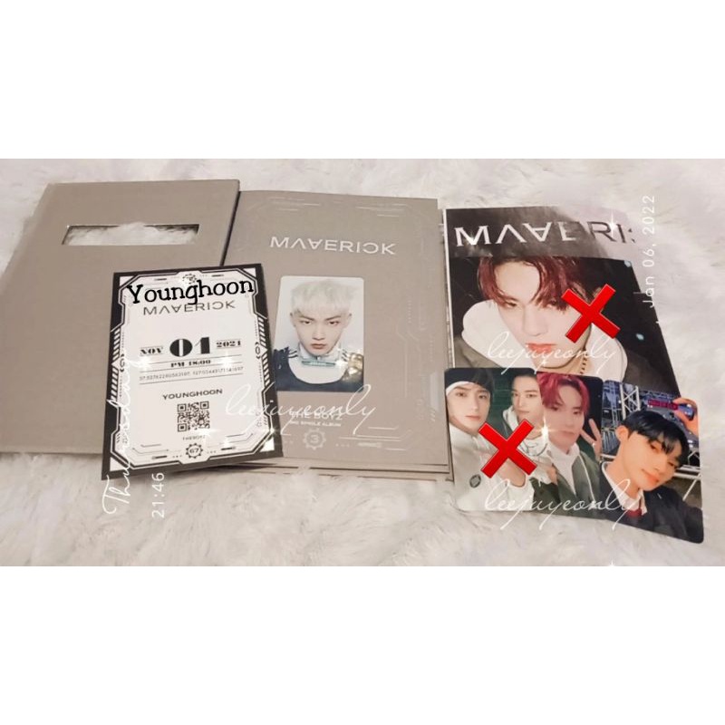 Photocard PC ID Card Invitation Card Poster Unit PC The Boyz Maverick ...