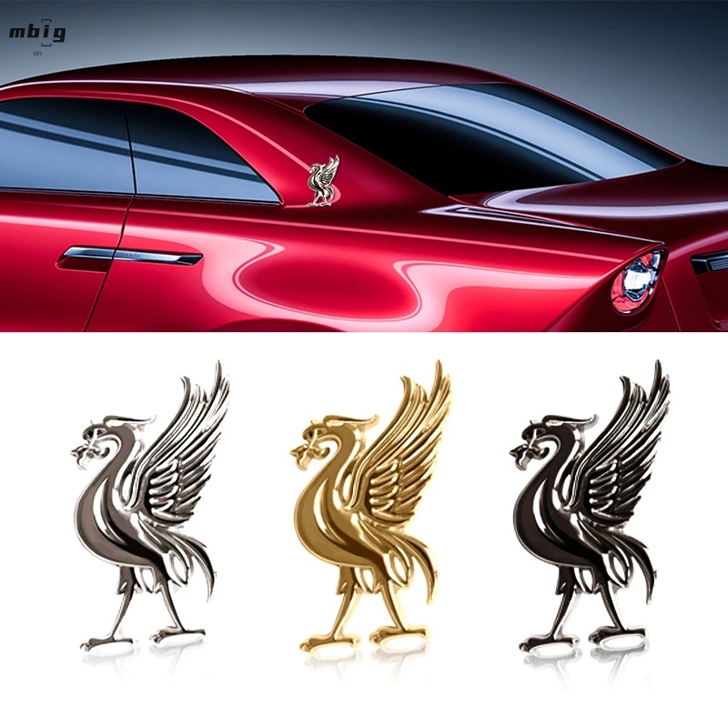 MG Creative Bird Car Sticker Emblem Liverpool FC League Football Club ...