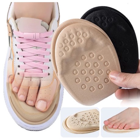 Women Men Pain Relief Forefoot Insert Half Insoles Non-slip Sole Shoe ...