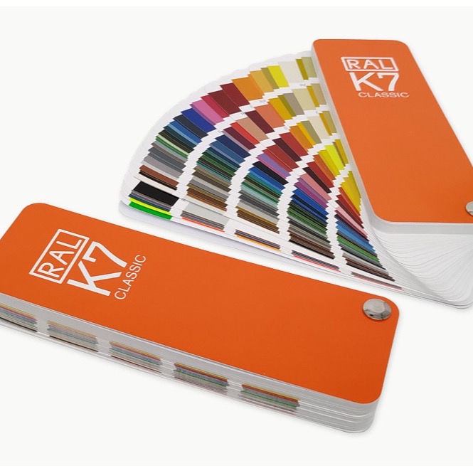 New Germany RAL Color Card K7 Color Card Paint Material Color Card ...
