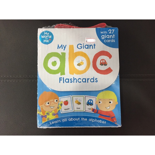 My Giant ABC Flash Card | Shopee Singapore
