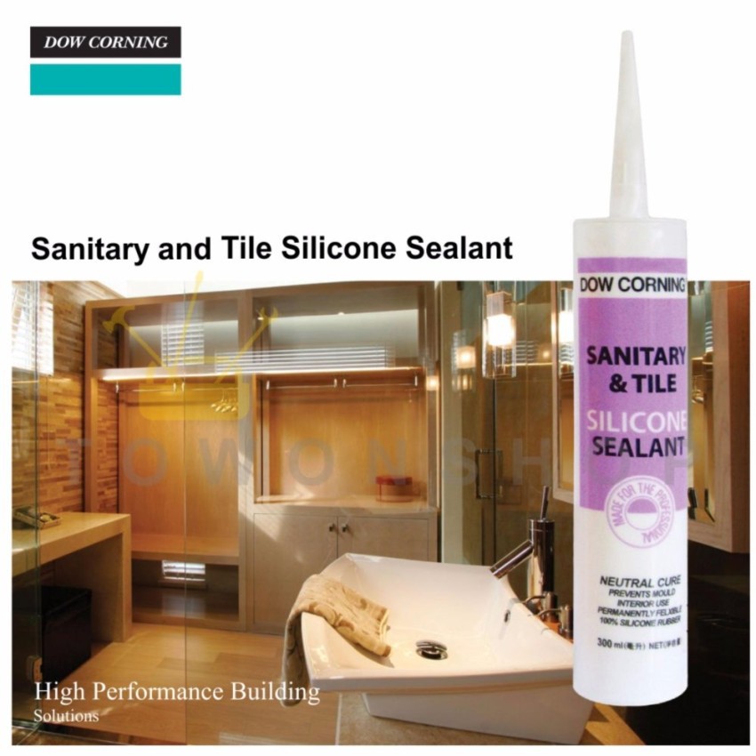 Dow Corning SILICONE TILE Grout Bathroom Anti-Fungal SANITARY AND ...