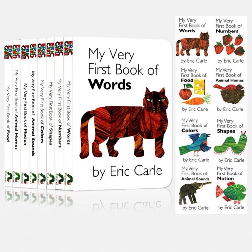 Eric Carle My Very First Books Set of 8 | Shopee Singapore