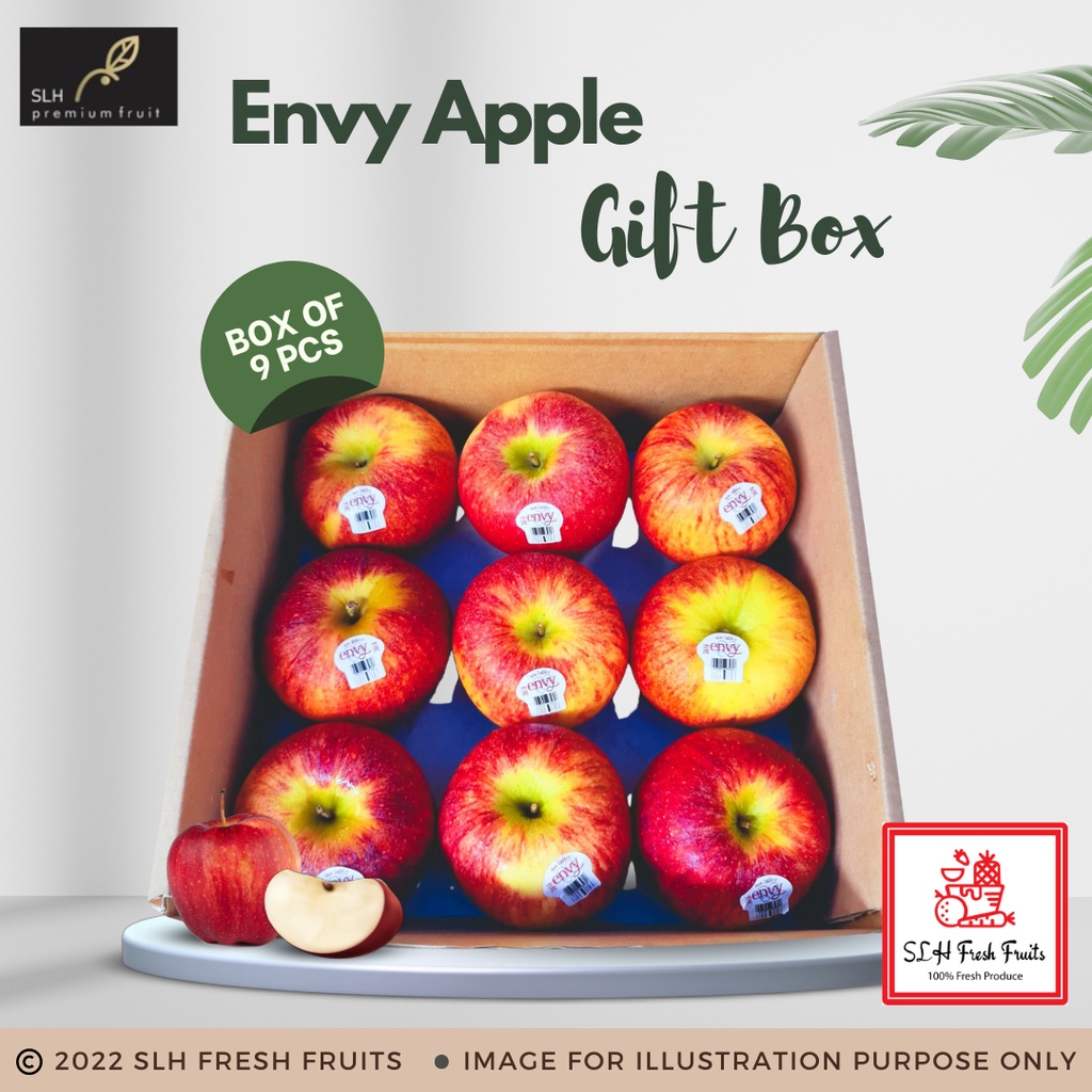 SLH USA/Australia/NZ Envy Apple Gift Box (Box of 9pcs) | Shopee Singapore