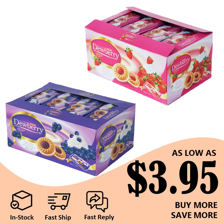 Jack & Jill - Dewberry Sandwich Cookie Blueberry Strawberry Jam ...