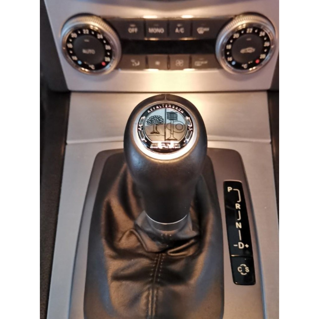 Amg LOGO EMBLEM TUAS SHIFT KNOB MERCEDES BENZ W204 W212 | Shopee Singapore