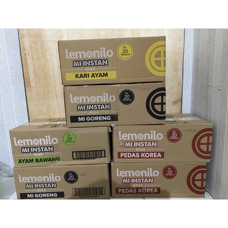 Lemonilo instant noodles, fried indomie, onion chicken, chicken curry ...