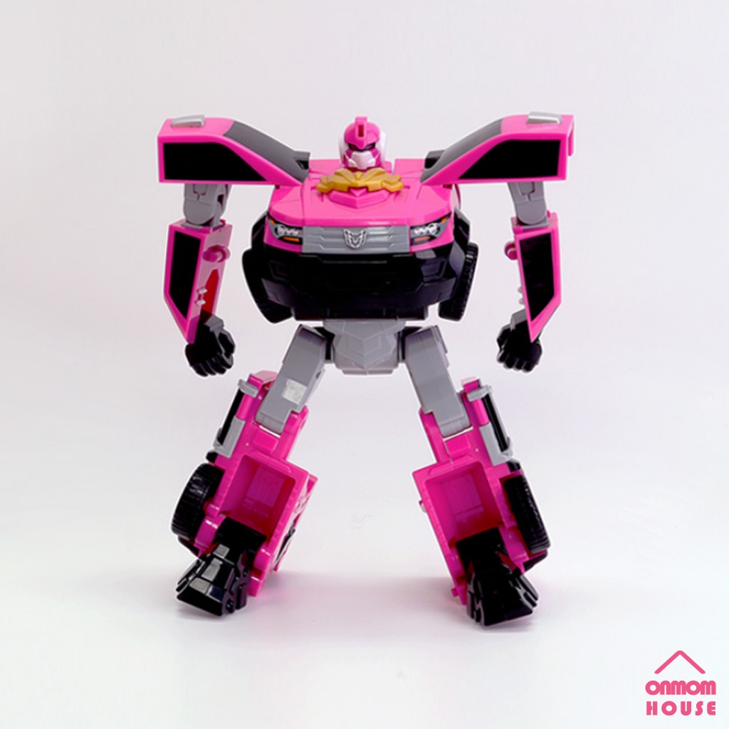 Mini Force Ranger TRANS LUCYBOT Pink Transformer Robot SUV Car Lucy Bot ...