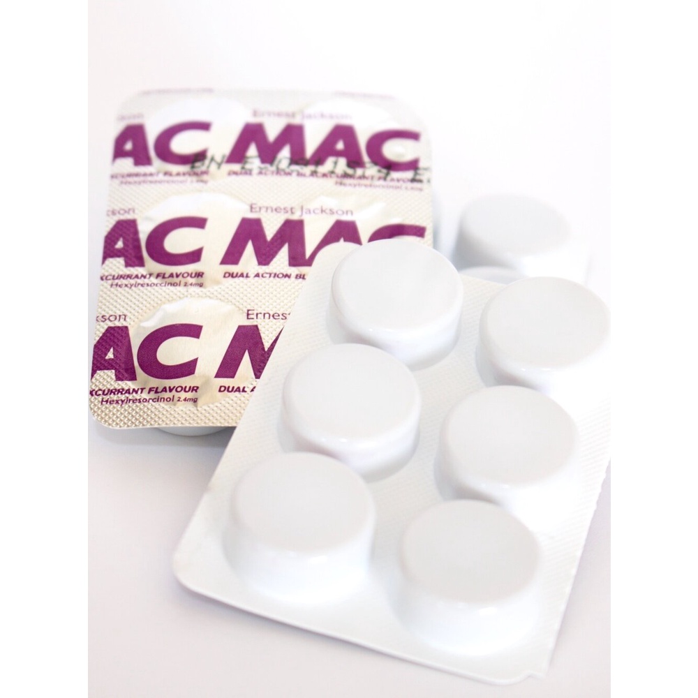 MAC Dual Action Blackcurrant Flavour Lozenges (Exp: Jul-2026) | Shopee ...
