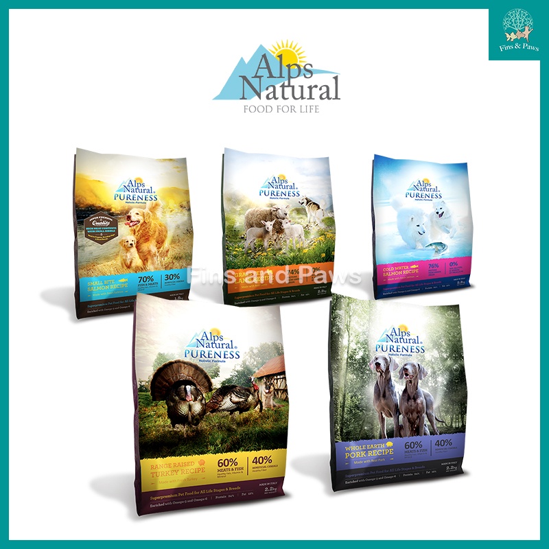 [Alps Natural] Pureness Holistic Dry Dog Food 2kg | Shopee Singapore