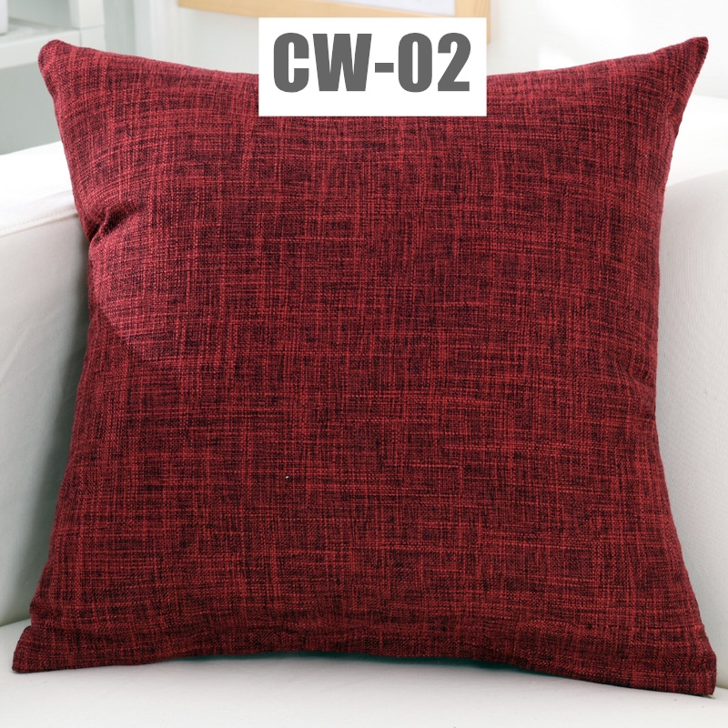 SG Seller Cushion Cover Pillow Cover Heavy Lined Linen Style 30x50cm ...