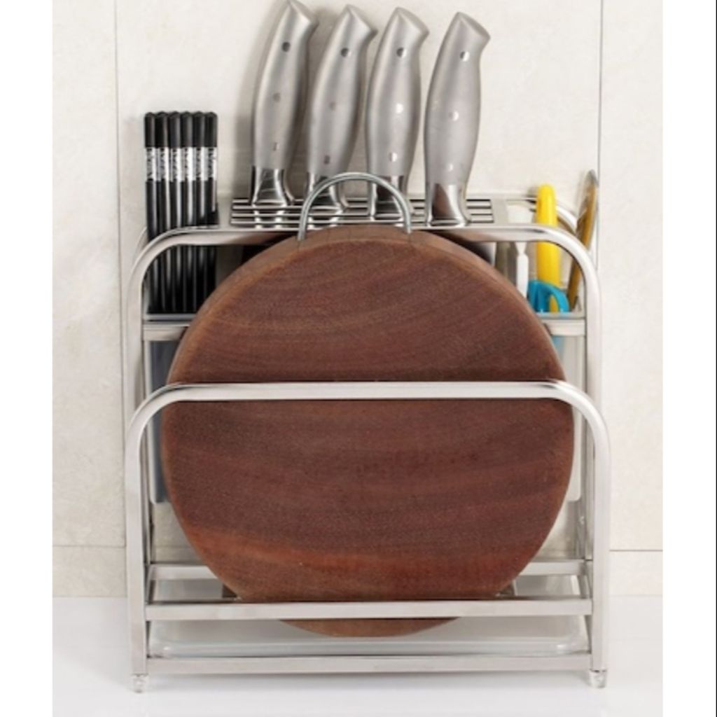 Stainless Steel Cutlery Holder Utensils Organizer MEGA MALL Ready Stock ...