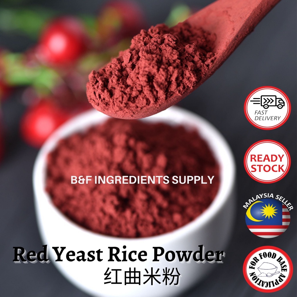 Red Yeast Rice Powder | Serbuk Beras Yis Merah 食用红曲米粉-Natural Vege ...
