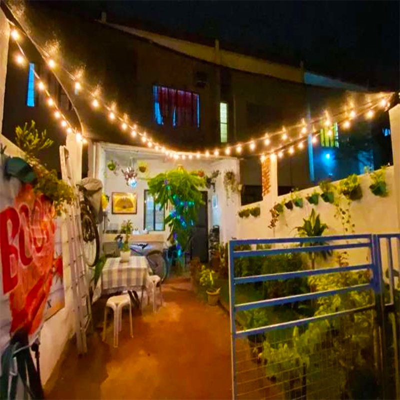 Lampu Raya Solar Light G40 25LED Hari Raya Lights Bulb Patio Lights ...