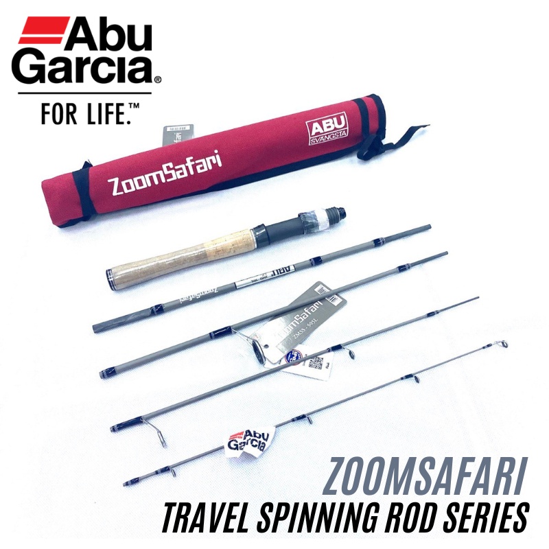 Abu Garcia Zoom Safari - Travel Spinning Rod Series | Shopee Singapore