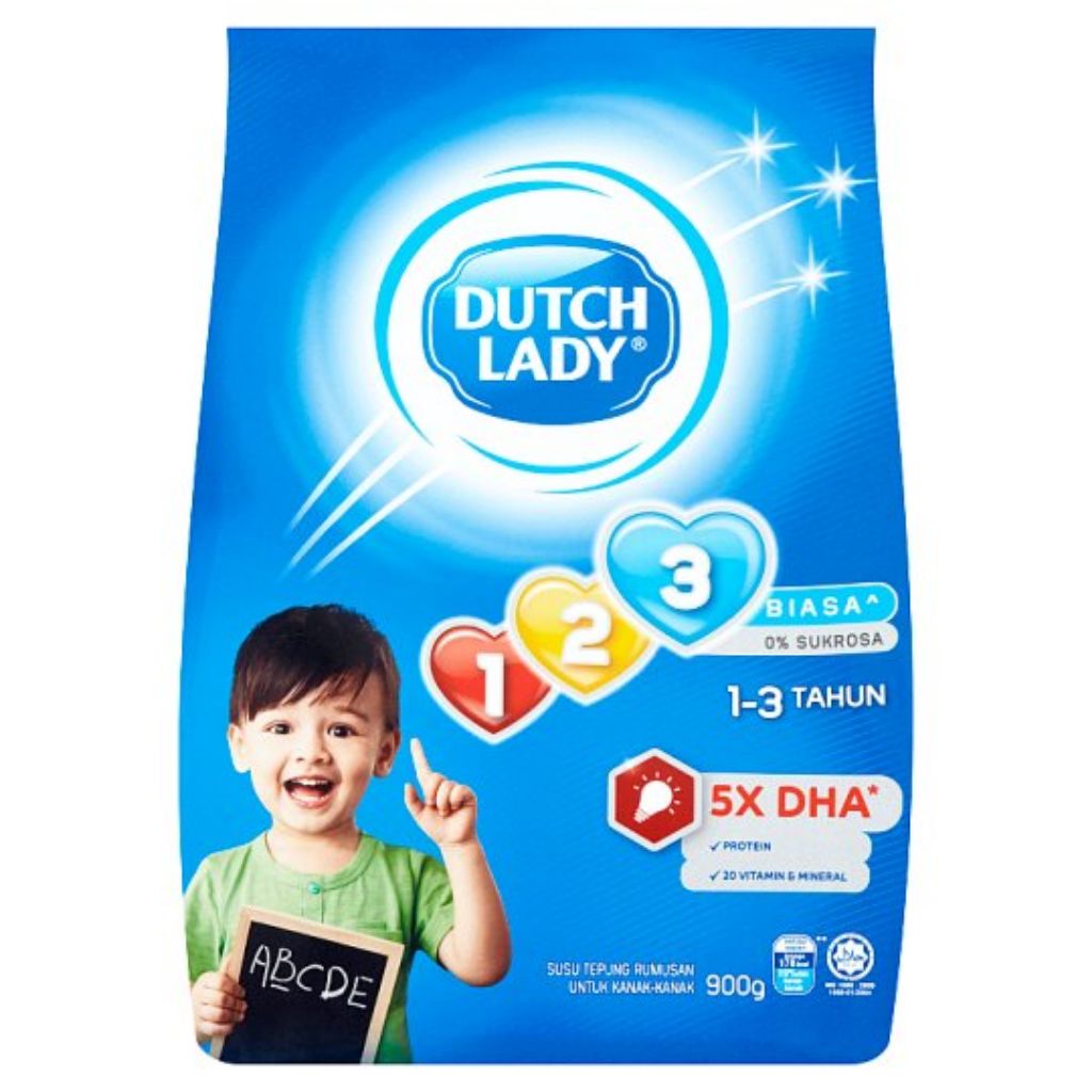 Dutch Lady 123 Biasa/Madu/Coklat 850g | Shopee Singapore