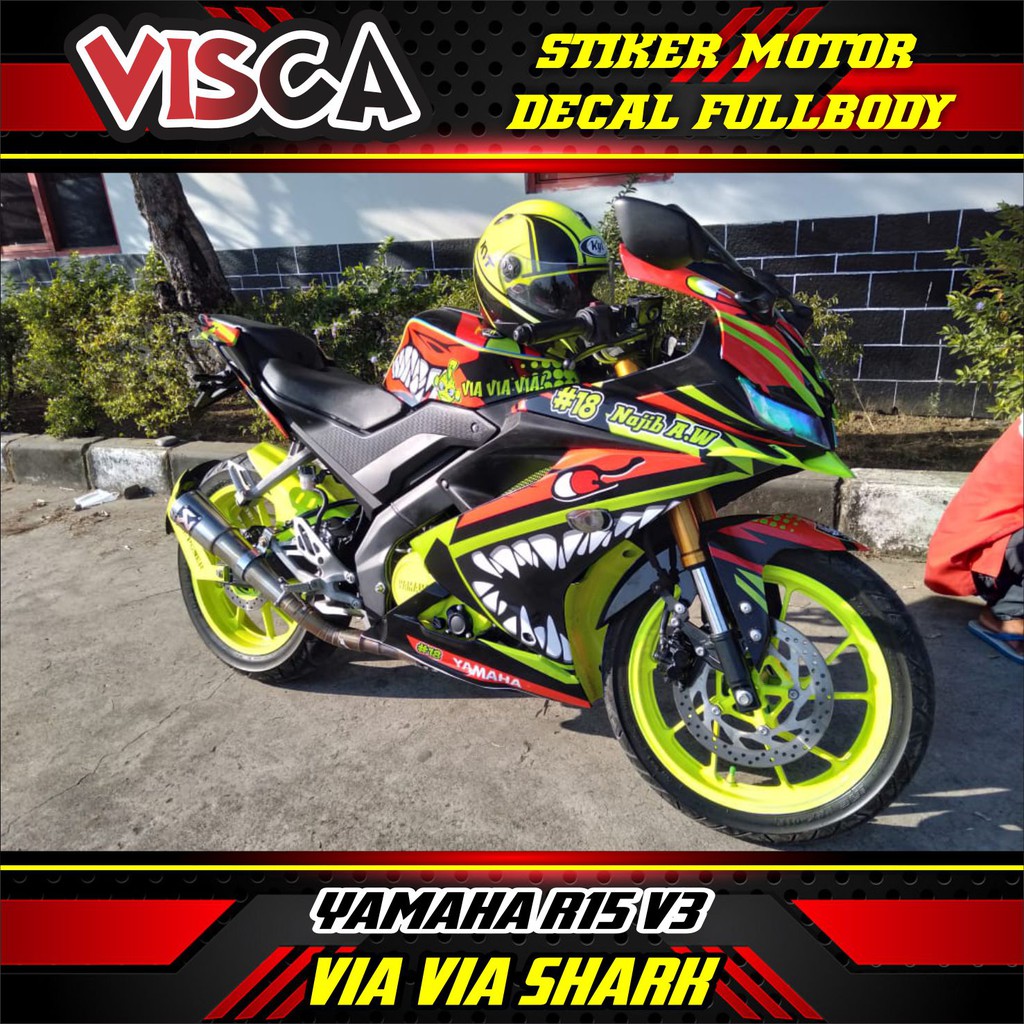 Decal R15 V3 Full Body Keren Sticker R15 V3 Full Body Keren Striping ...