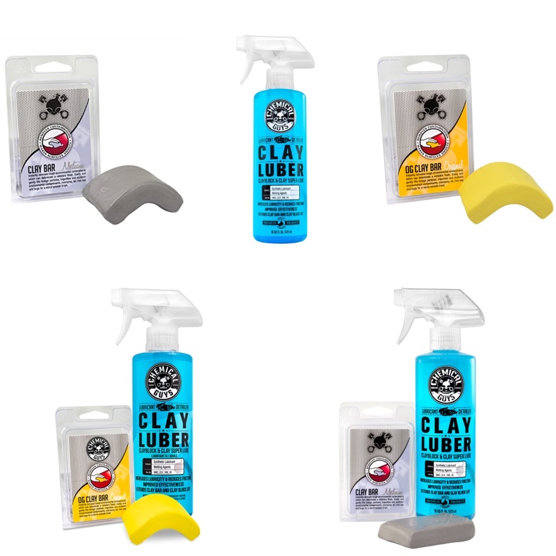 Chemical Guys Clay Luber 16oz Synthetic Clay Lube Original Medium Clay ...