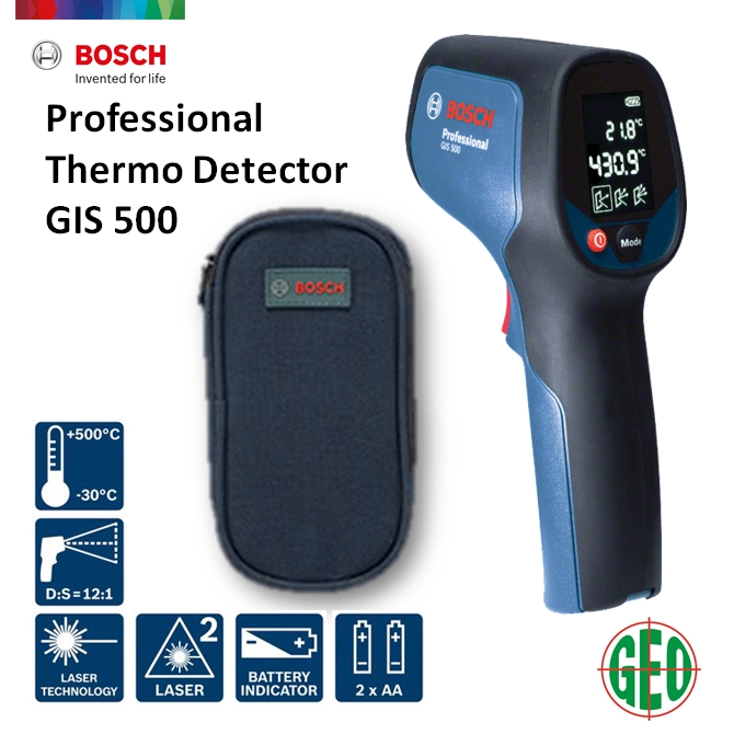 Bosch GIS 500 THERMO DETECTOR (Temperature Measuring Instrument ...