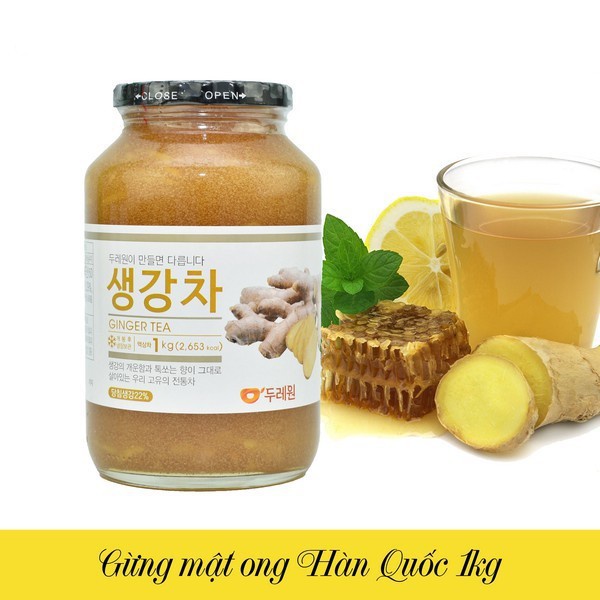 Korean Nonghyup Honey Ginger Tea Ginger Tea - 1KG JAR | Shopee Singapore