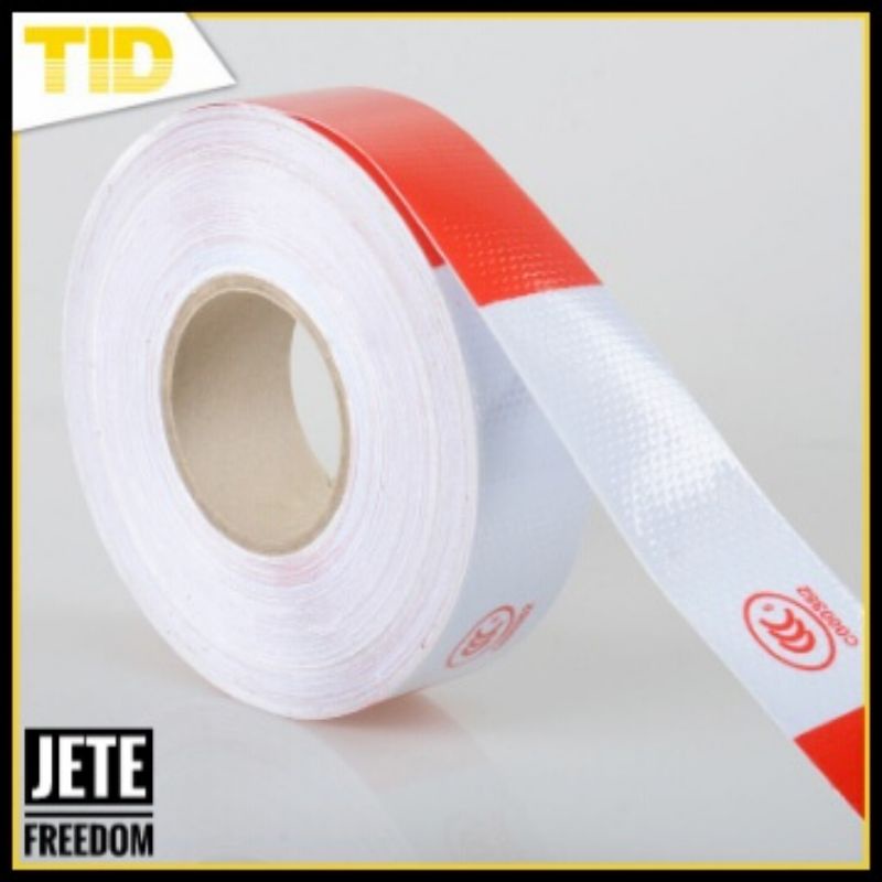 MERAH PUTIH Sticker Reflective Sticker Marker Car Truck 5cm 30m ...