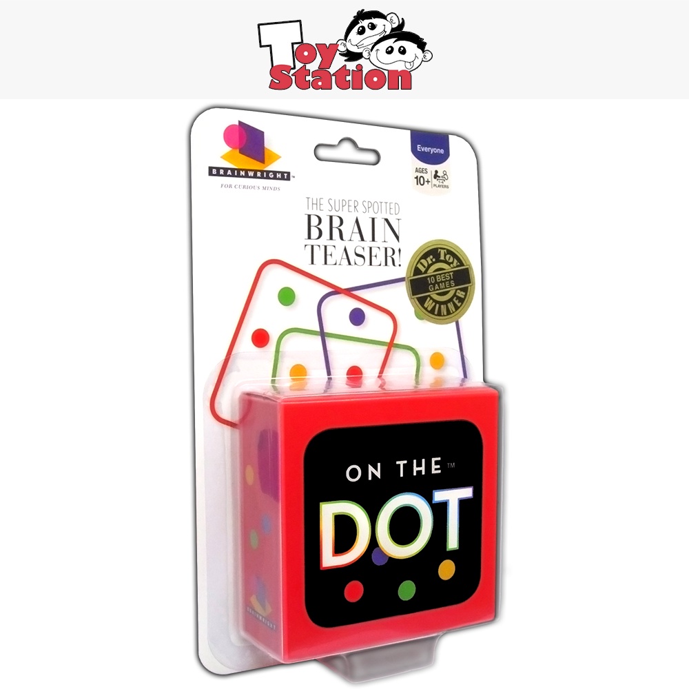Brainwright On The Dot The Super Spotted Brainteaser Card Game | Shopee ...