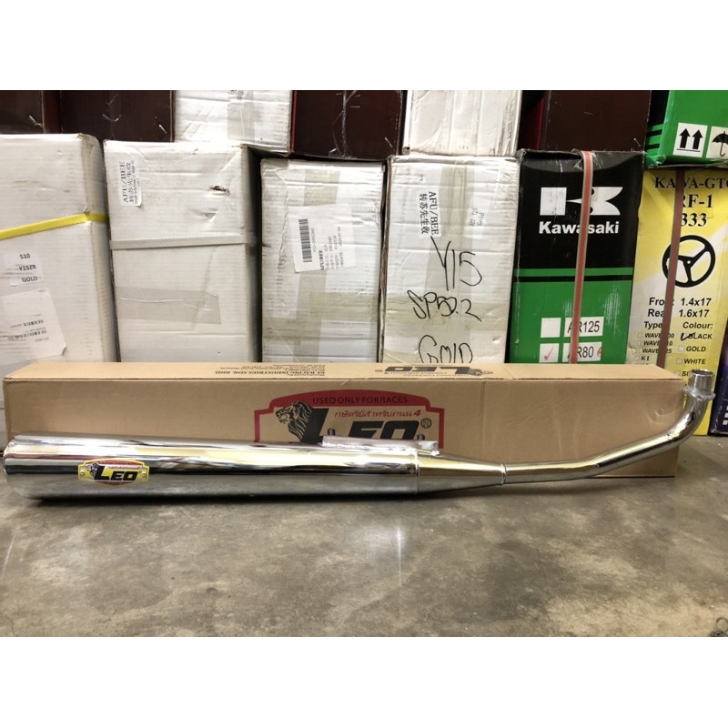 Leo Exhaust Std Open Super EX5 Dream 28mm EXHAUST EKZOS LEO 28MM KOZI ...
