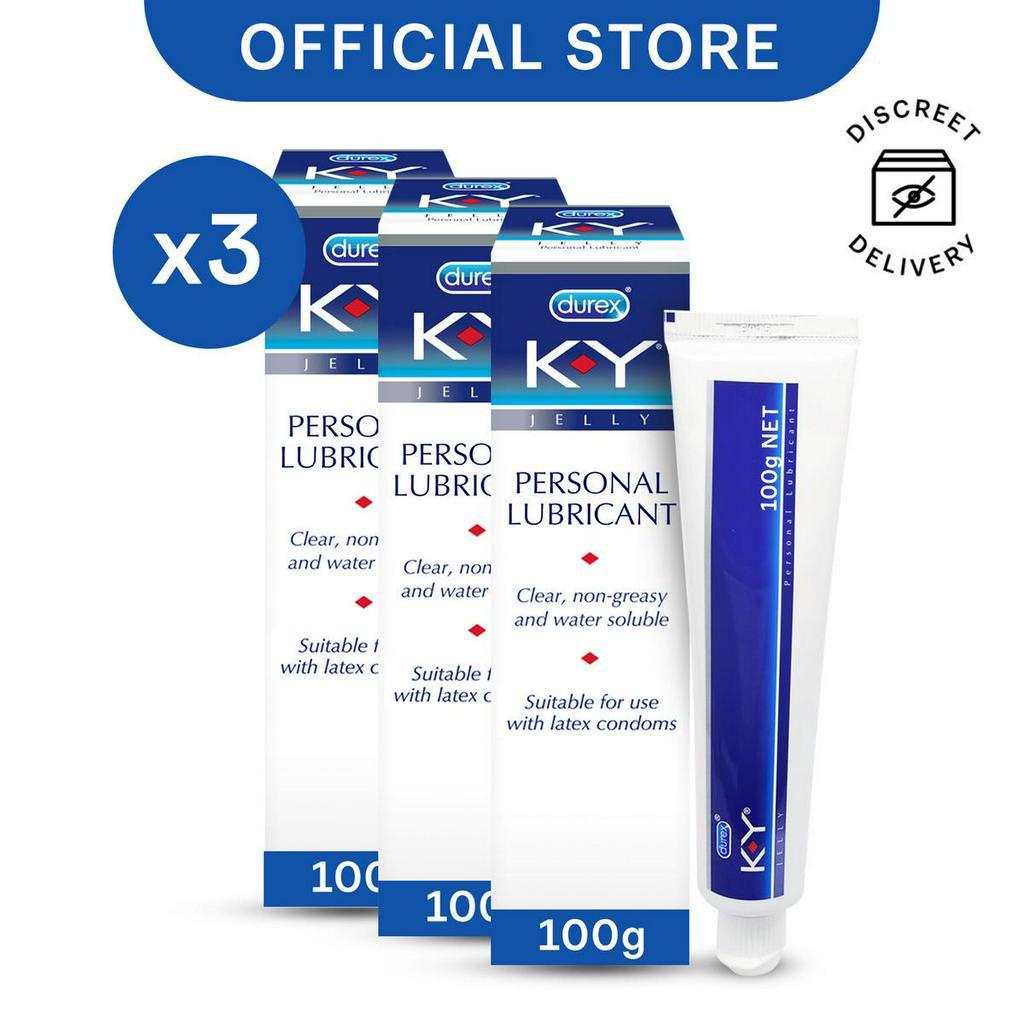 [Bundle of 3] Durex KY Jelly Intimate Lube | Water-based Lubricant ...