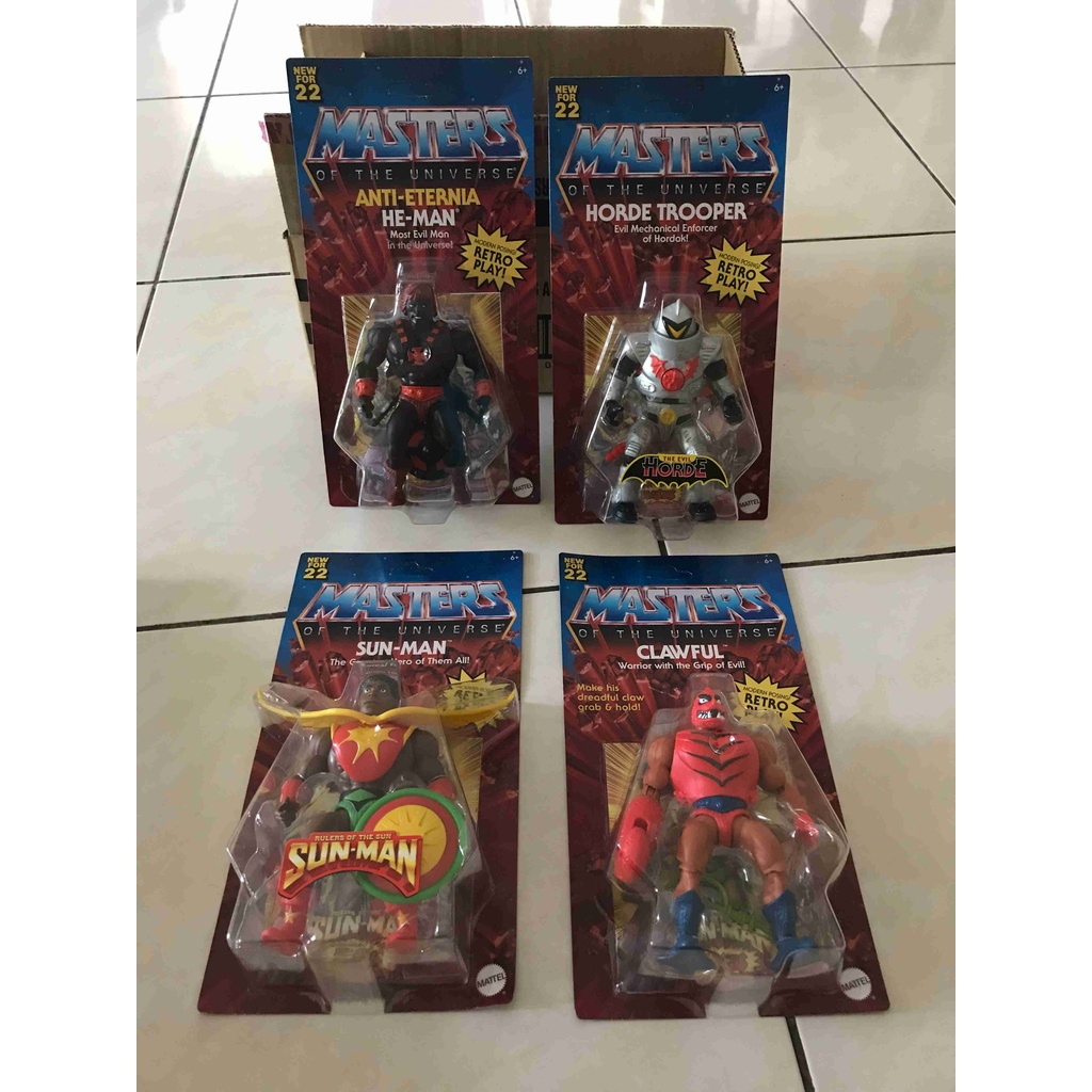 Mattel MOTU Masters of the universe Anti Eternia He-man Horde Trooper ...