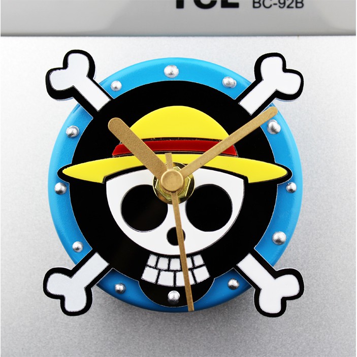 ★SG Ready Stock★Animation One Piece Refrigerator Magnet Clock Fashion ...
