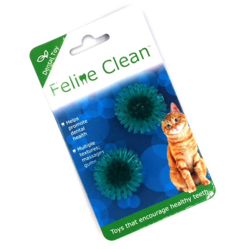 FELINE CLEAN Spiky Tpr Balls (2Pcs) | Shopee Singapore