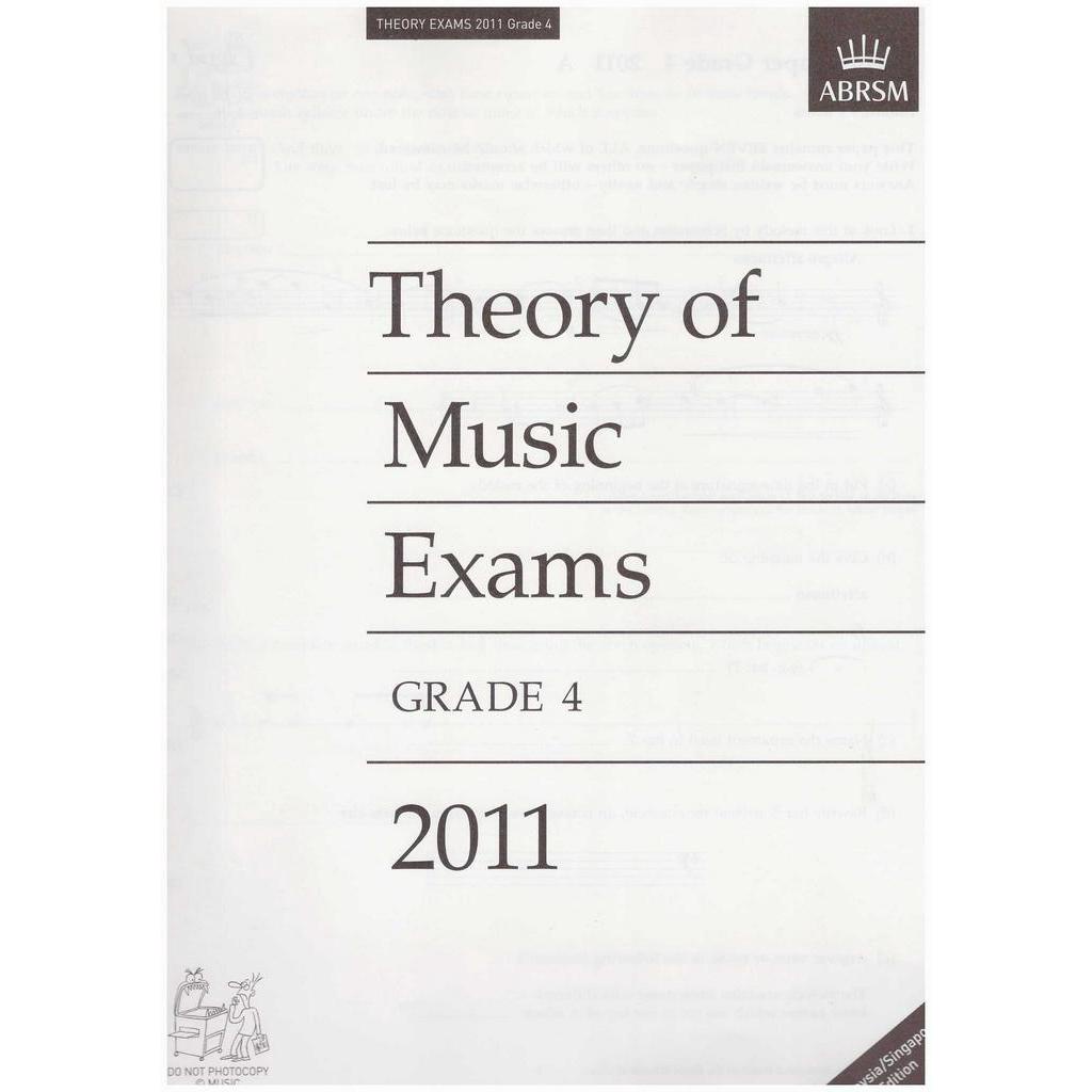 ABRSM Music Theory Practice Papers 2011 Grade 4 / Theory Paper / Theory ...
