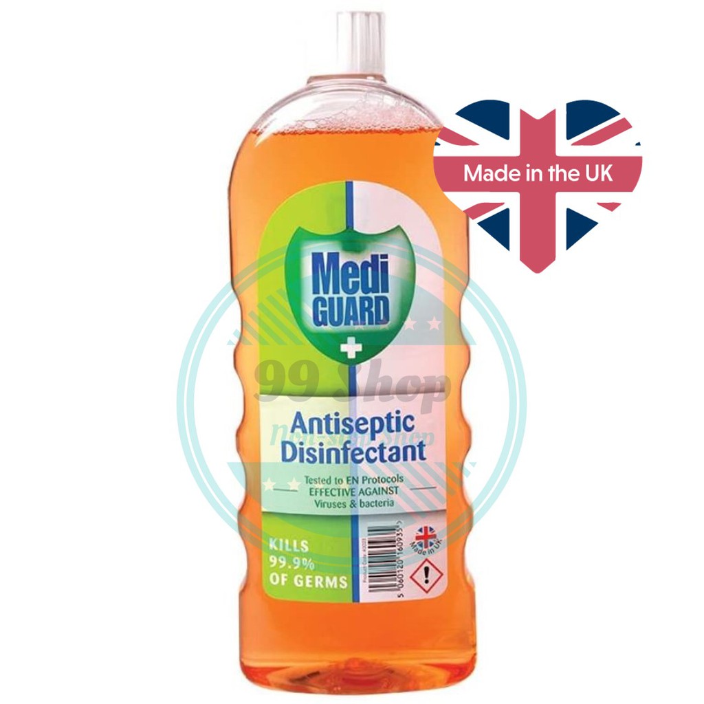 Medi Guard Mediguard Antiseptic Disinfectant - 1 Litre Made in UK ...