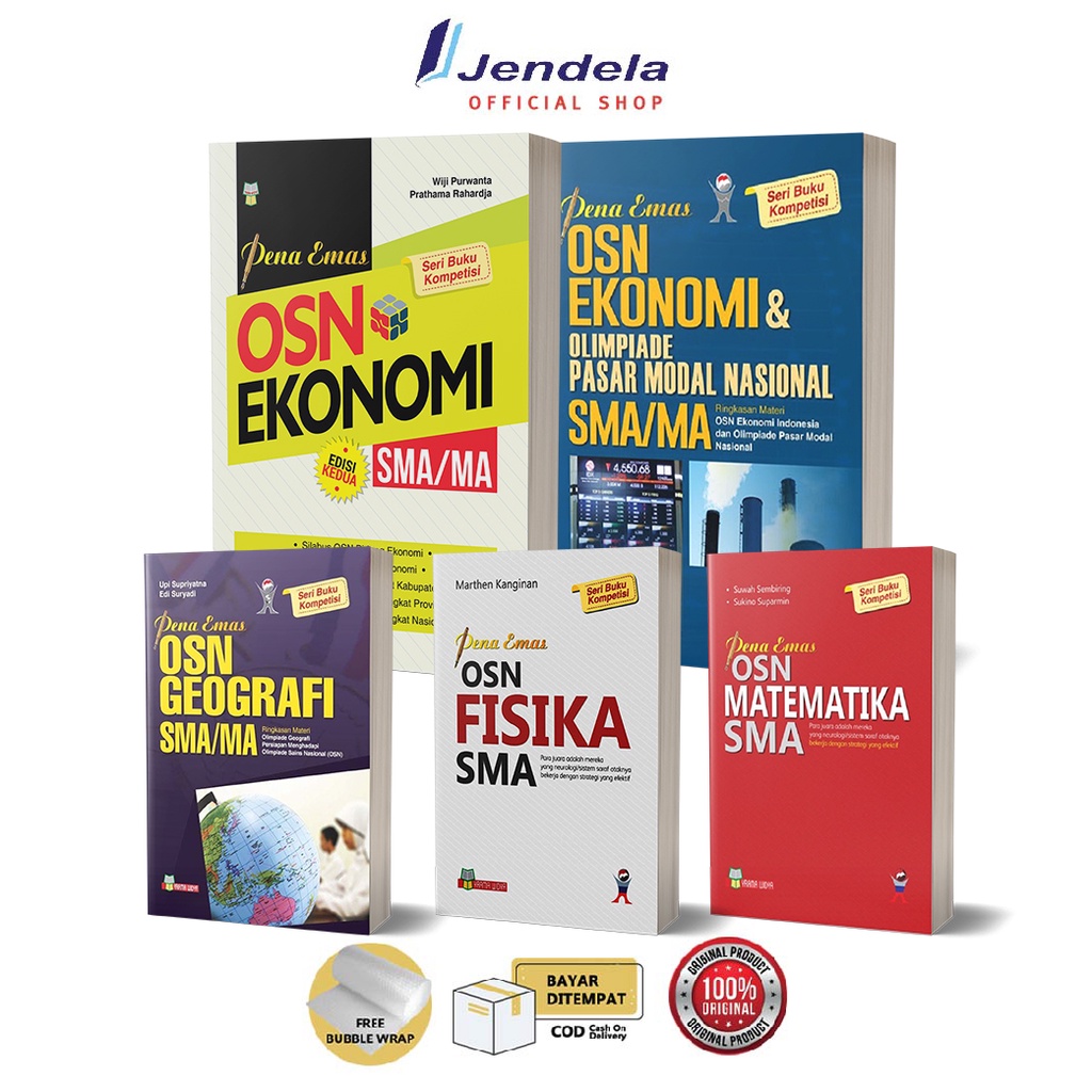 Gold Pen OSN Economics Geography Physics Mathematics High School Yrama ...