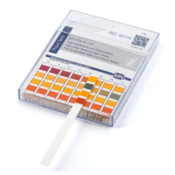ACCURATE MACHEREY NAGEL GERMANY 100pcs MN92110 ph paper value 0-14 ...
