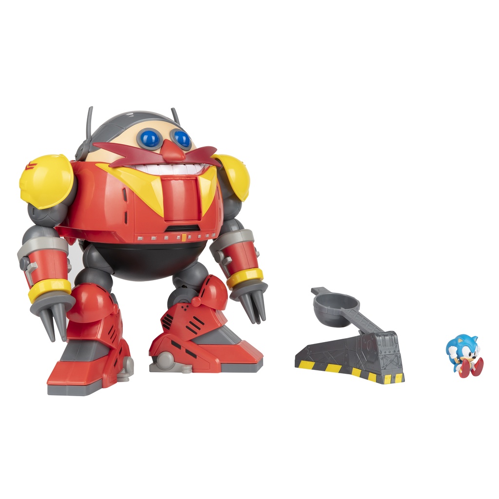 Sonic the Hedgehog 30th Anniversary Giant Eggman Robot Battle Set with ...