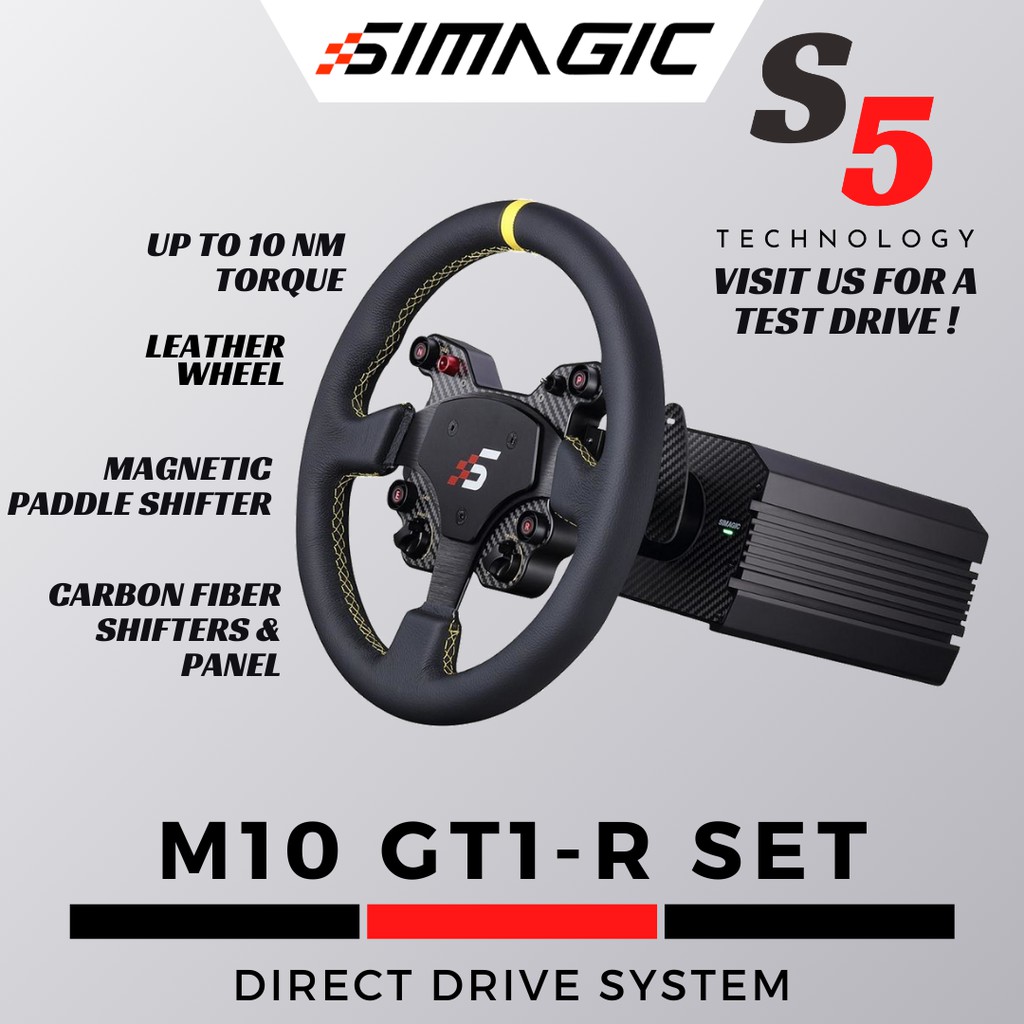 Simagic M10 Direct Drive Wheelset / Simagic M10 Direct Drive system ...
