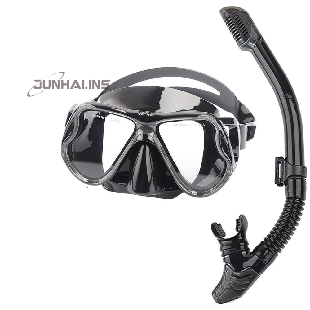 （COD）NEW Positive Anti-fog Snorkel Mask Set 1Diving Goggles Full Dry ...