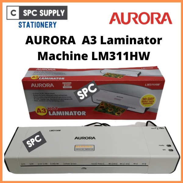 AURORA A3 Laminator Machine LM311HW/Office Laminator (Mesin Foto ...