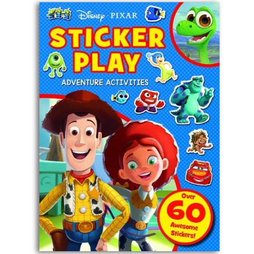 Disney Pixar Sticker Play Adventure Activities Mixed Movies Activity ...