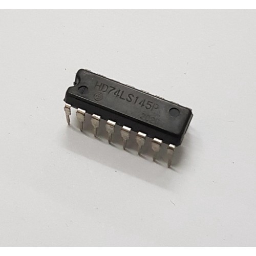 Hd74ls145p Sn74ls145n 74ls145 Bcd To Decimal Decoders Drivers