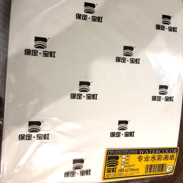 Combo of 52 sheets of 300gsm super thick A2 paper | Shopee Singapore
