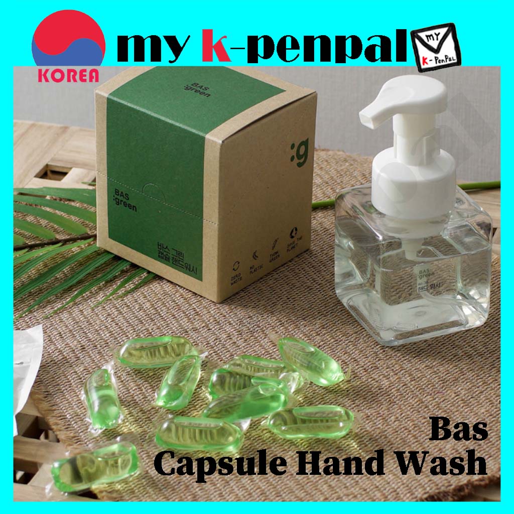 [bas] Hand wash Capsule Type 6ea 1800ml / Hand soap sanitizer / Eco ...