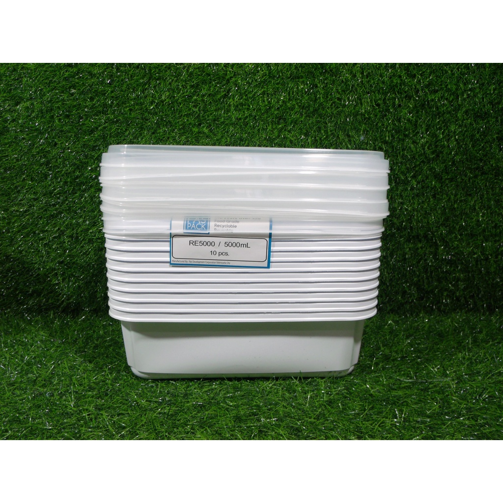 RE-5000 FAS pack brand Cater microwavable tray (10pcs) | Shopee Singapore